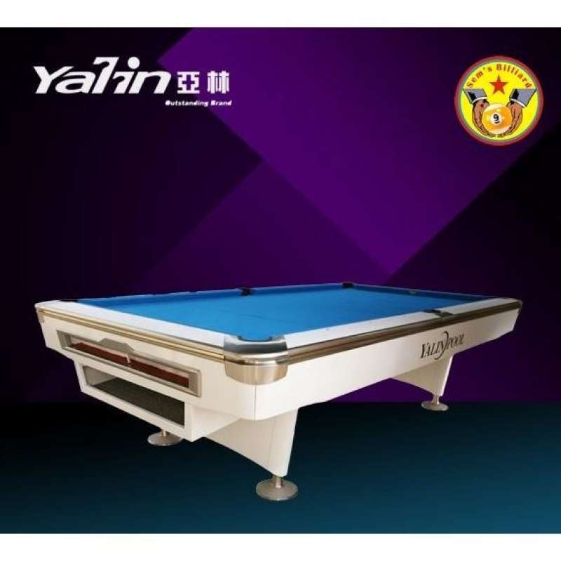 Jual Meja Billiard 9 Ft Yalin Silver Line White - Meja Billiyar Di Seller Suzuka - Cengkareng ...