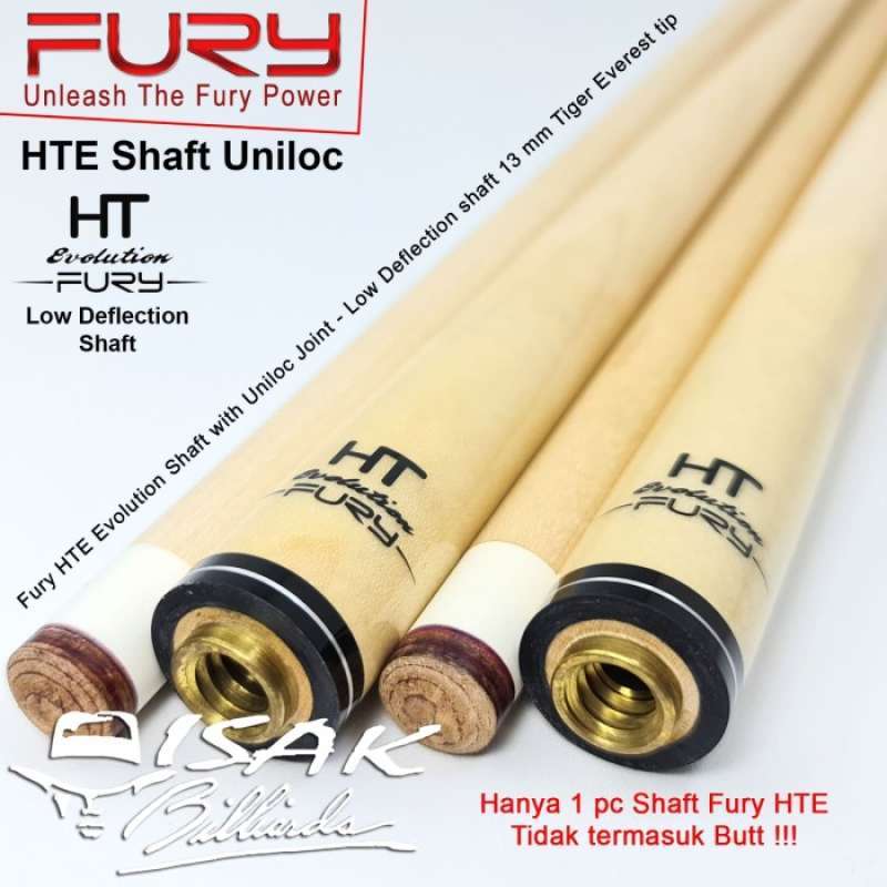 Jual Fury Hte Low Deflection Shaft - Uniloc Billiard Stick Biliar Cue ...