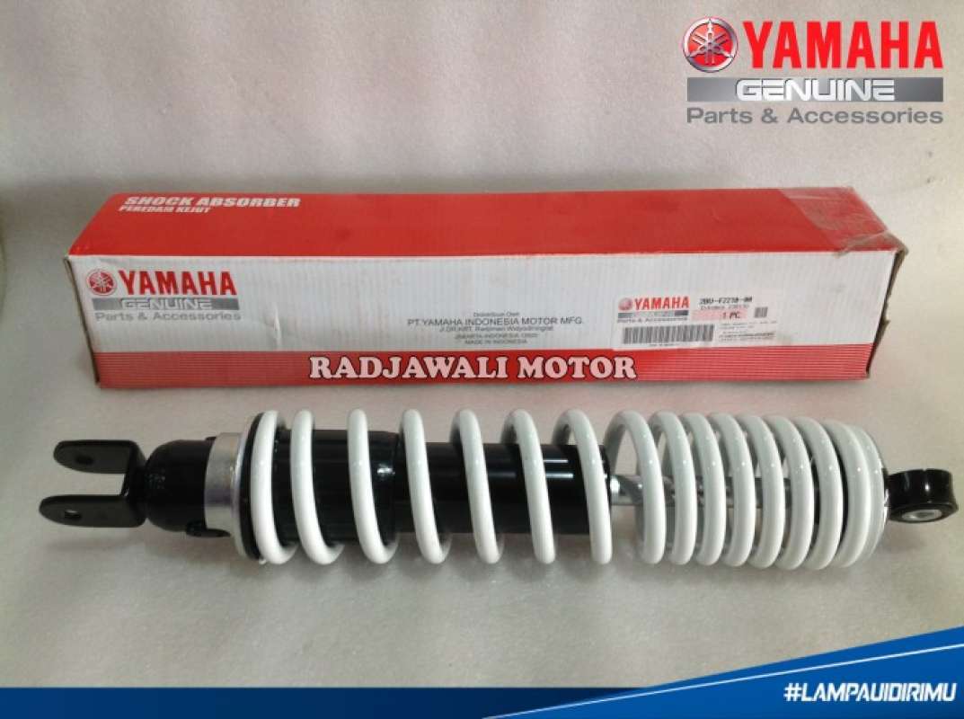 Promo Monoshock / Shock Belakang Xride Putih Asli Yamaha Diskon 24% Di ...