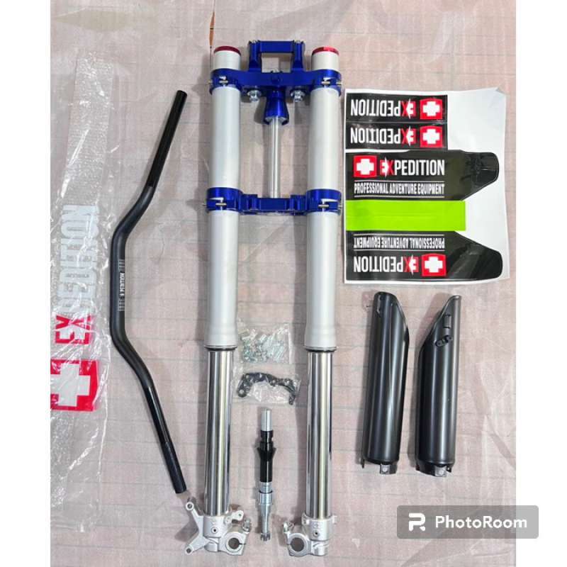 Promo Upsidedown Usd Upside Down Shock Depan Klx Cross Expedition Real Jump Diskon 20% Di Seller ...