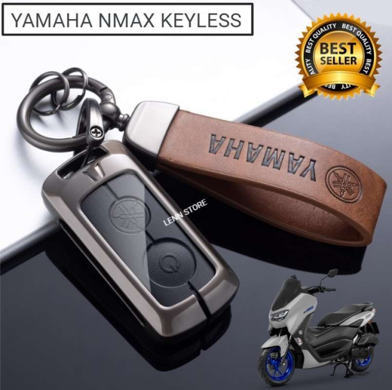 Promo Cover Sarung Kunci Remote Kulit Logam Yamaha Nmax 2021 2022 ...