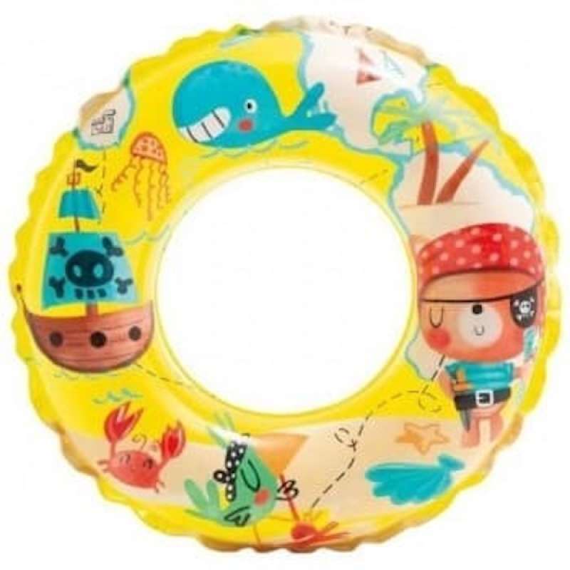 Jual Intex 59242 Ban Renang Anak / Ocean Reef Transparent Rings ...