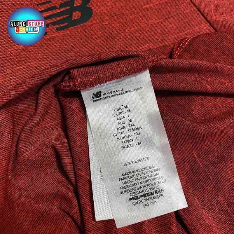 Jual Kaos New Balance Dry Original Maroon Baju Nb Sportwear Cepat ...