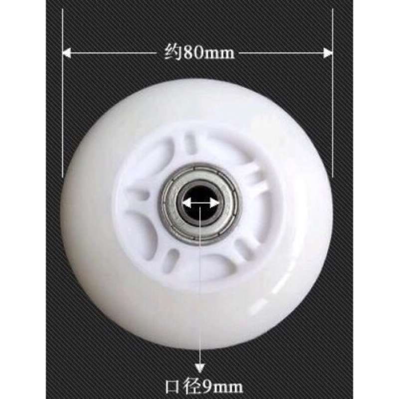 Jual Re7 Roda Skatergoyang/roda Snakeboard Goyang/roda Waveboard ...