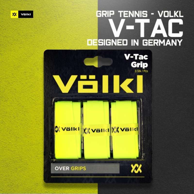 Jual Grip Raket Tenis Tennis Volkl V Tac Grip Overgrip Isi 3 Buah ...
