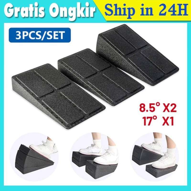 Jual Yoga Wedge Stretch Slant Board Papan Slant Yoga Block Adjustable ...