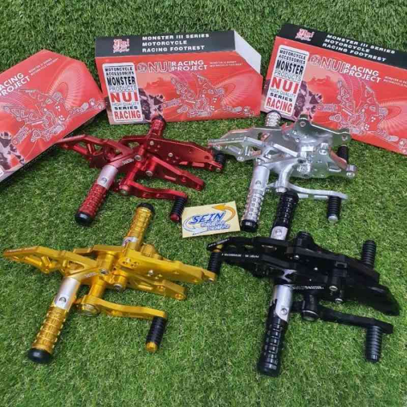 Jual Underbone Footstep Nui Monster 3 Lipat Satria Fu Karbu Fu Lama Fu ...