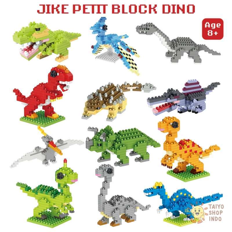 Promo Mainan Jike Petit Mini Block Building Nano Blok 3d Puzzle Bricks ...