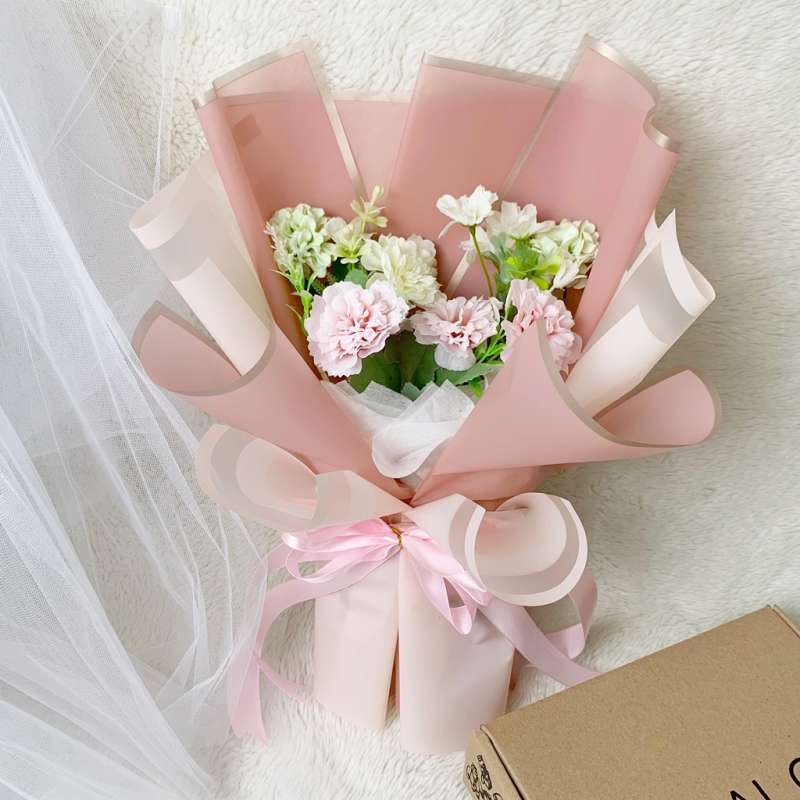 Promo Buket Bunga Wisuda Artificial Bouquet Mawar Plastik Diskon 50% Di ...