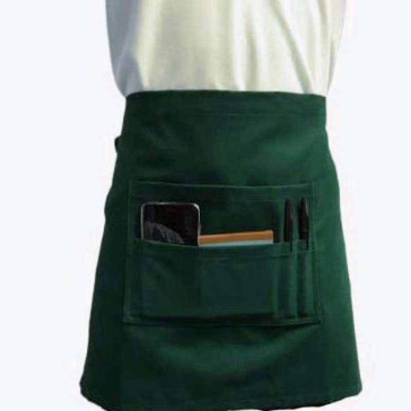 Jual Celemek Waiters Premium / Celemek Setengah Badan / Celemek ...