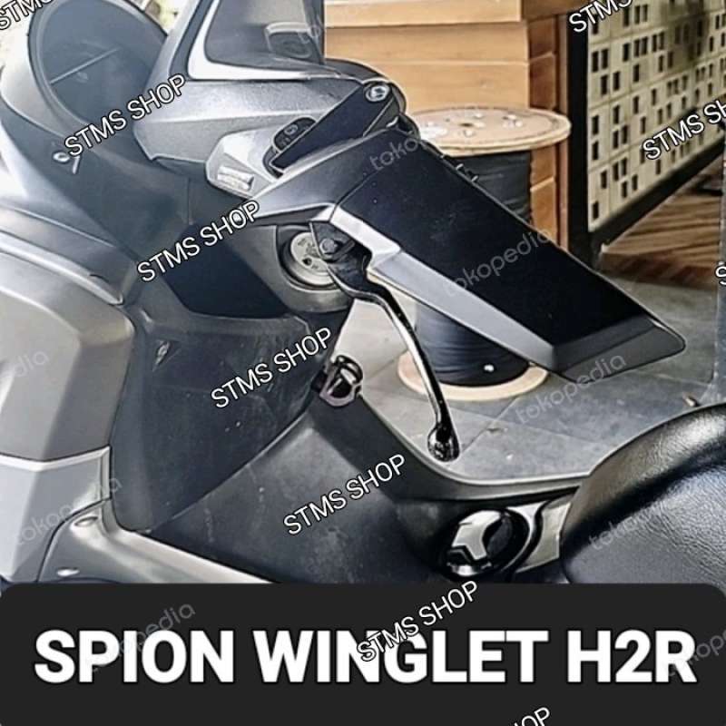 Jual Spion Winglet F22 Raptor Matic.naked Sport Bike Model H2r Stms ...