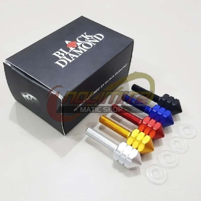 Jual Baut Windshield Visor Black Diamond Universal Nmax Aerox 155 Adv ...