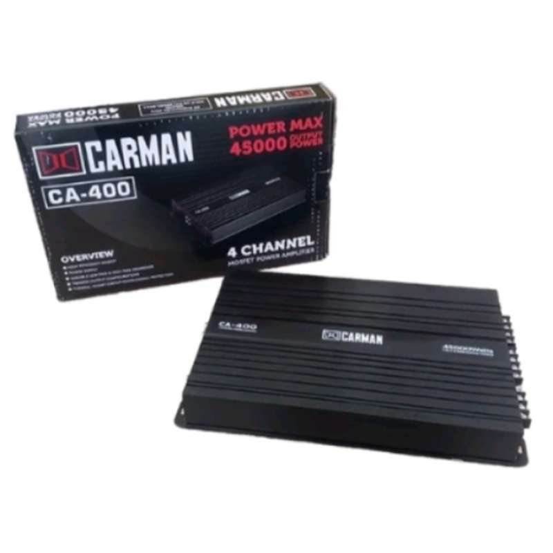 Jual Power Mobil 4 Channel Amplifier Carman Ca 480 45000 Watt - Non Bubble Di Seller Regstore ...