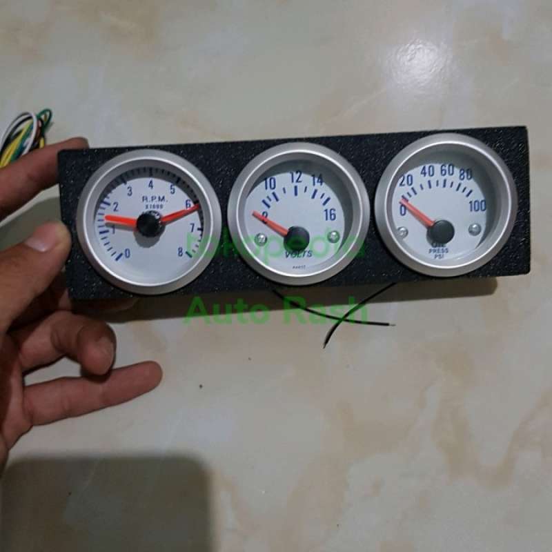 Jual Car Single Din Gauge Indicator Mobil 52inch Custom Di Seller ...