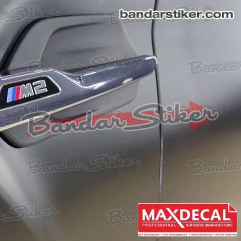 Jual Maxdecal Black Satin Doff 152 Cm Sticker Premium Wrap Mobil ...