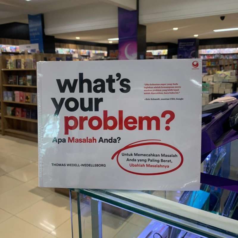 Promo Buku Whats Your Problem - Thomas Wedell Original Gramedia Diskon ...