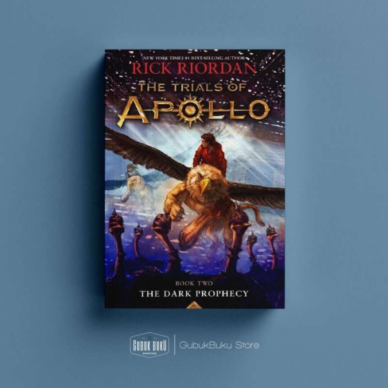 Promo Buku Novel The Trials Of Apollo 2 Dark Prophecy Rick