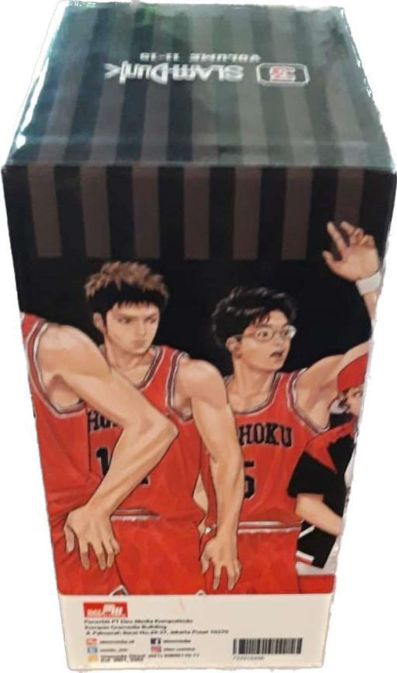 Promo Komik Slam Dunk Box Set 3 Vol 11-15 Limited Elex Media Bonus ...