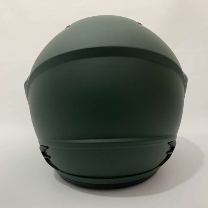 Promo Terbaik Helm Jp13 Polos Hijau Army Doff Solid Half Face Helm ...