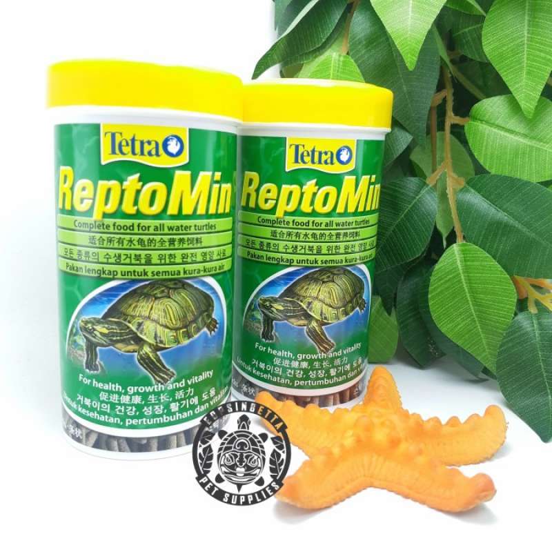 Promo Tetra Reptomin 55 Gr Pakan Pellet Makanan Kura Kura Air Floating ...