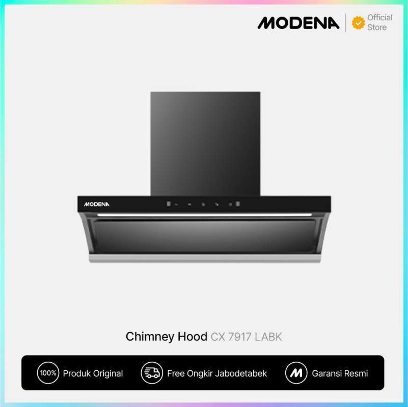 Promo Modena Chimney Hood - Cx 7917 Labk Diskon 23% Di Seller Modena ...