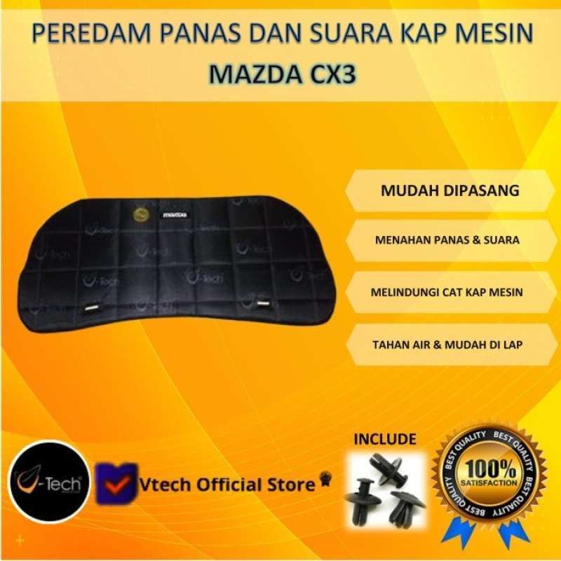 Jual Vtech Peredam Panas Dan Suara Kap Mesin Mazda Cx3 Di Seller Regstore - Cengkareng Timur ...