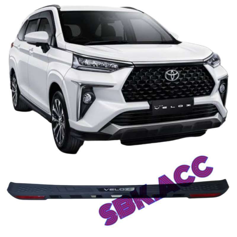 Jual Rear Sillplate Sill Plate Belakang Bagasi All New Veloz 2021 2022 ...