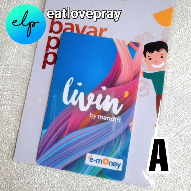 Jual Kartu Emoney Etoll Original Livin Mandiri / E Money E Toll / Kartu ...