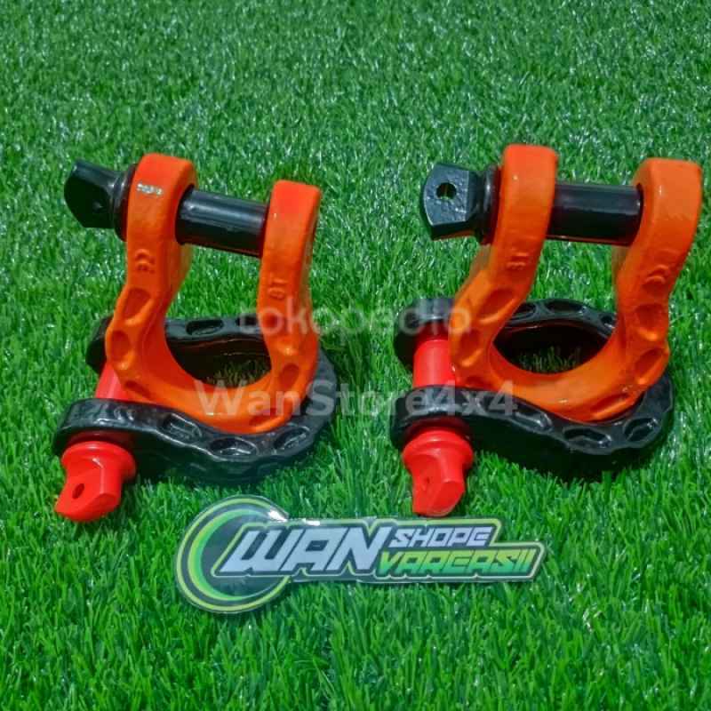 Jual Shackle Sakel Model Warn 3/4 Winch Offroad 4ã—4 - Orange Di Seller ...