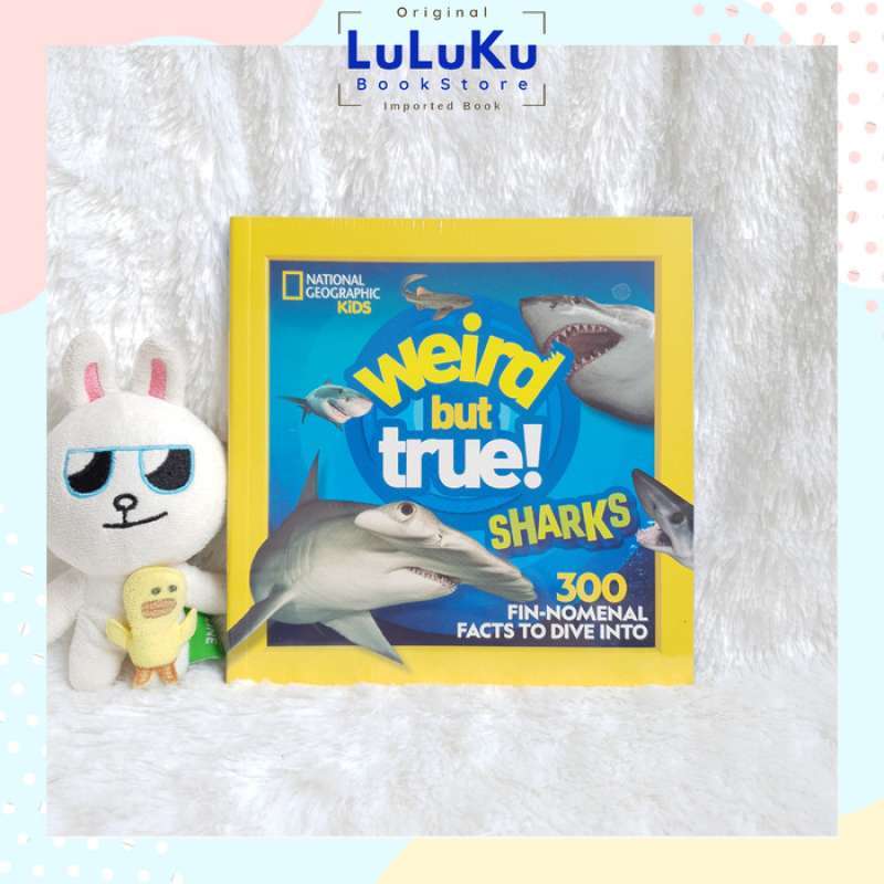 Promo Buku Anak Import National Geographic Kids Weird But True Sharks ...