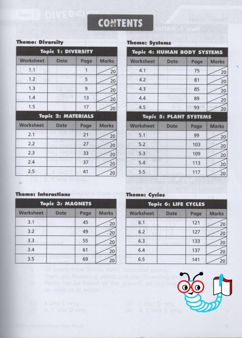 Promo Lower Block Janet Sim's Science Mcqs ( Multiple Choice Questions ...