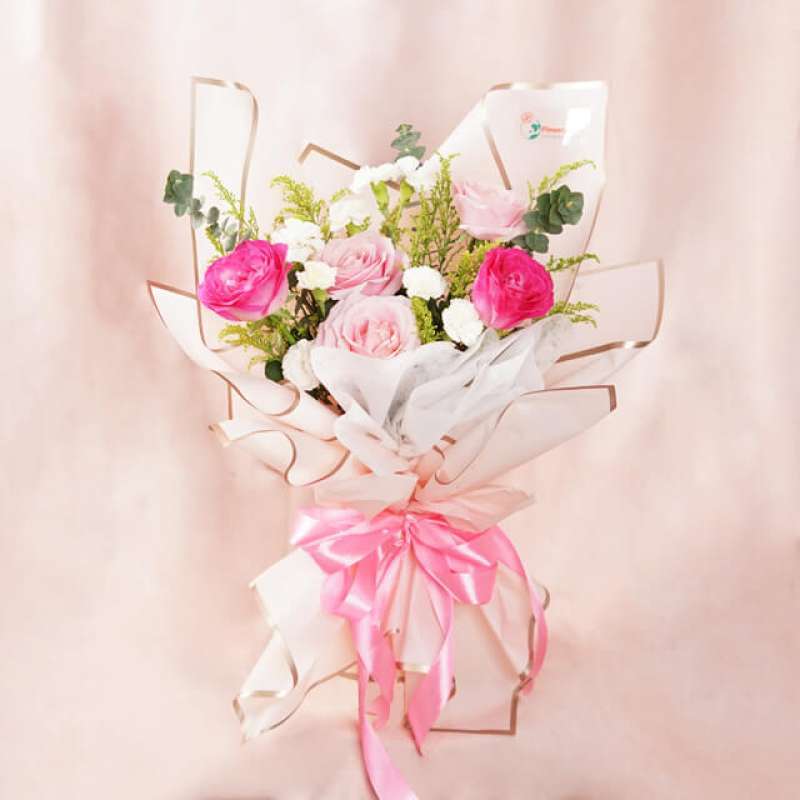 Jual Buket Bunga Hari Valentine Hari Anniversary - Karangan Bunga ...
