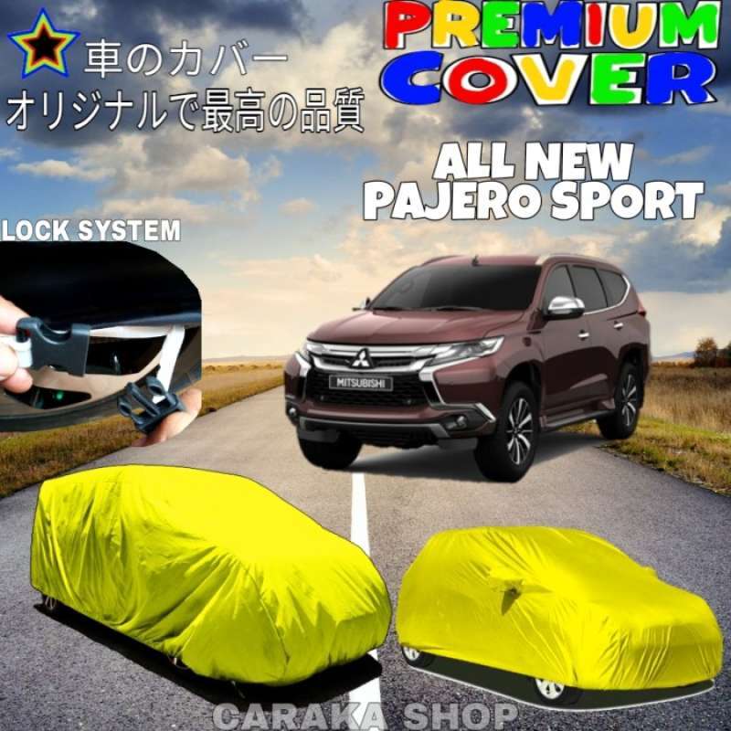 Promo Sarung Mobil All New Pajero Sport Full Kuning Body Cover Pajero ...