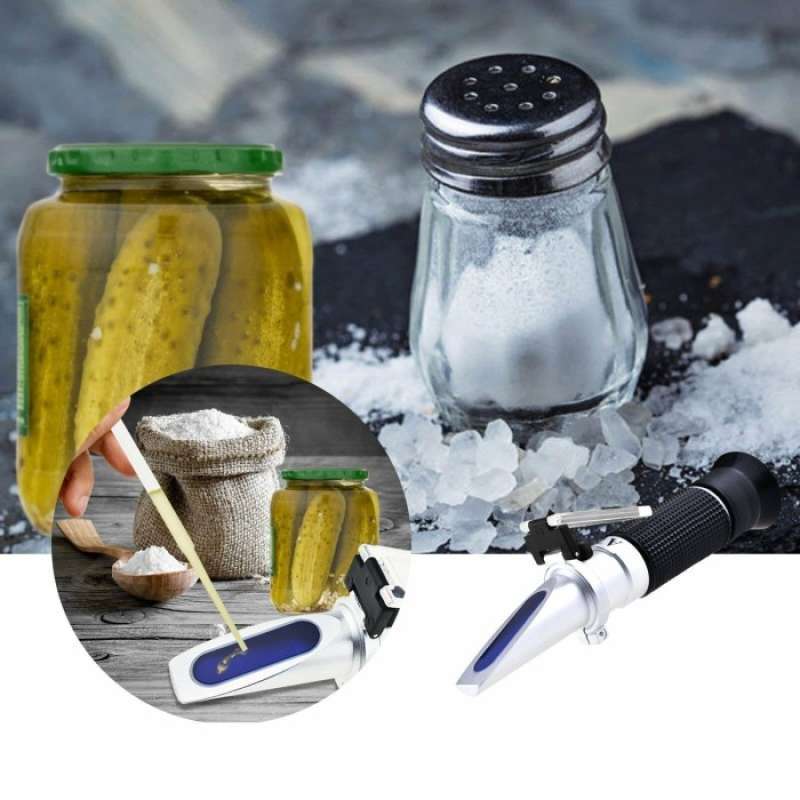 Promo Salt Tester 0-100% Atc Sodium Chloride (nacl) Food Brine Meter ...