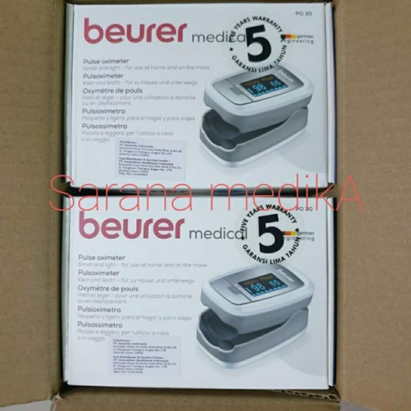Promo Pulse Oxymeter Po 30 Beurer/pulse Oximeter Po30 Beurer/spo2 Po30 ...