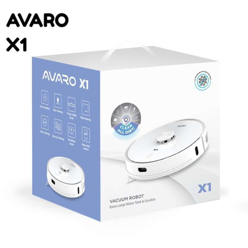 Promo New Avaro Laser Intelligent Vacuum Robot Diskon 4% Di Seller ...