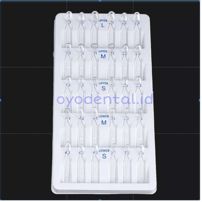 Promo Dental Cetakan Veneer Gigi Form / Crown Former Diskon 33% Di ...