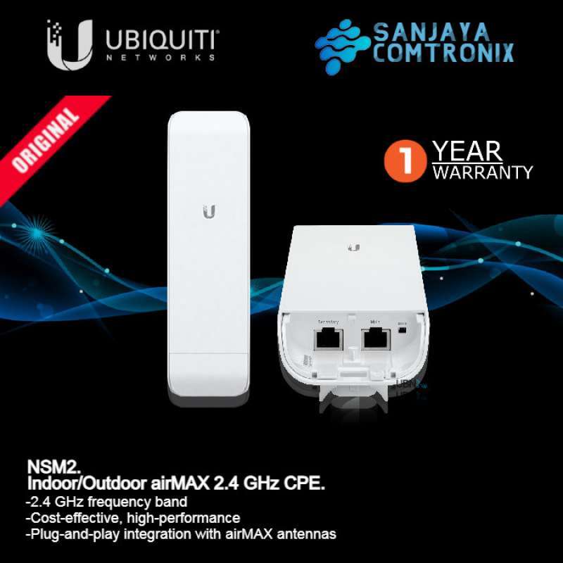Promo Ubiquiti Nsm2 Nanostation M2 Outdoor Cpe Nano Station M2 Ns-m2 ...
