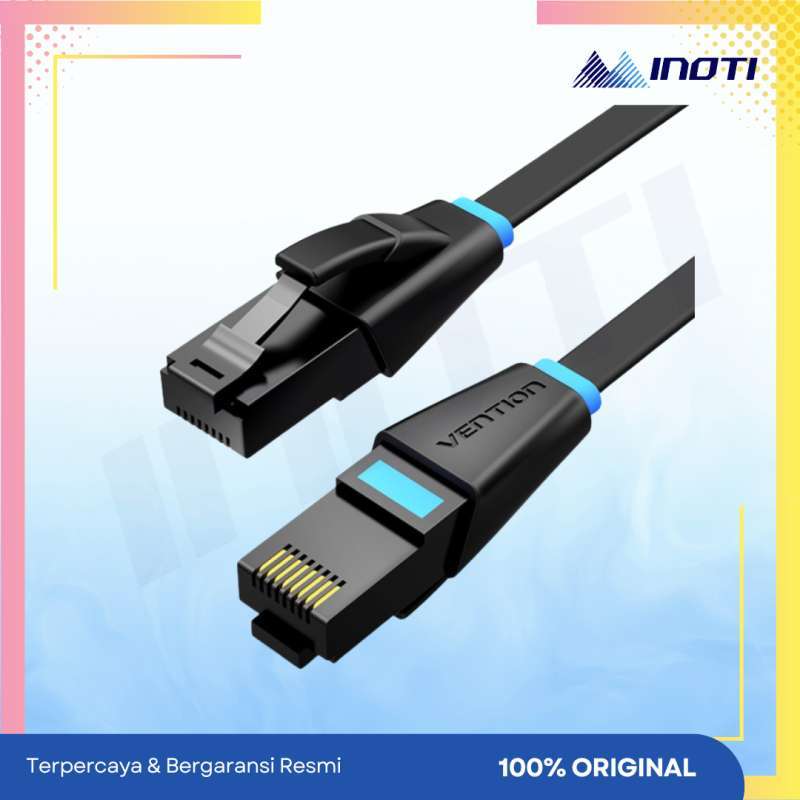 Jual Vention 2m Kabel Lan Rj45 Cat.6 Utp Ethernet Gigabit - Ibk Round Di Seller Inoti Official ...
