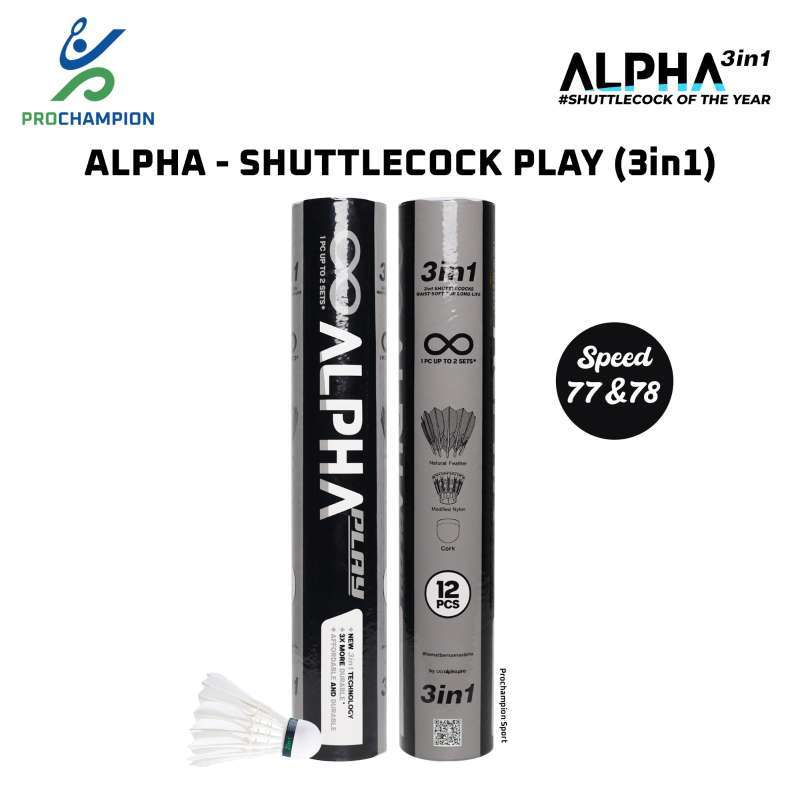 Jual Shuttlecock Alpha Original Terbaru - Harga Promo Murah Juni 2024 ...