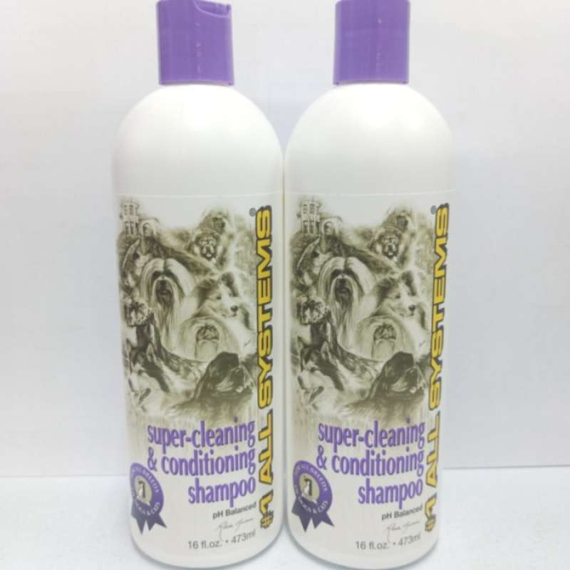Jual Shampo Anjing 1 All System Super Cleaning&conditioning Shampoo Dog ...
