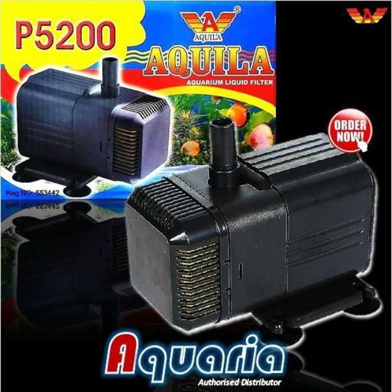 Jual Aquila Water Pump P5200 Pompa Celup Akuarium & Kolam Di Seller ...