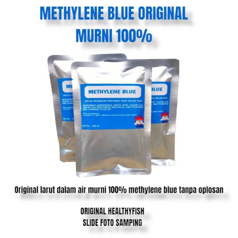 Jual Methylene Blue Bubuk 100gr Di Seller Aghanim - Cengkareng Timur, Kota Jakarta Barat | Blibli