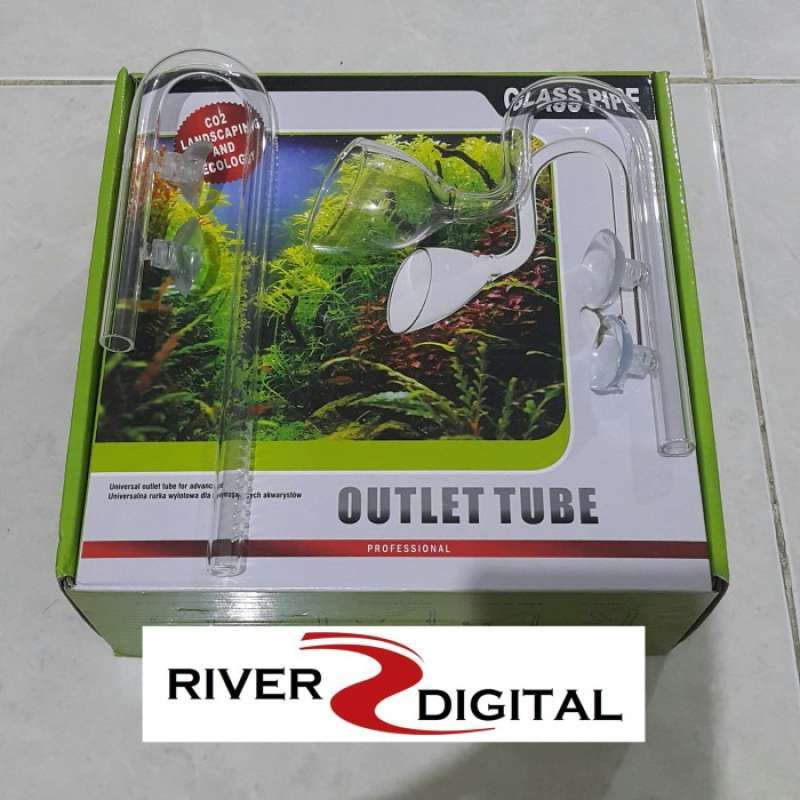 Jual Aquascape Lily Pipe Glass Inflow & Outflow 13mm 12/16 / Pipa ...