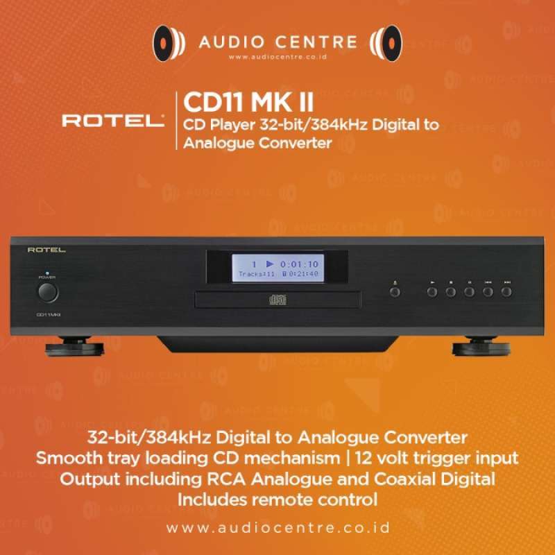 Promo Rotel Cd11 Mkii Cd11mkii Cd Player Diskon 23% Di Seller Ryoma Store - Kebon Kacang, Kota ...