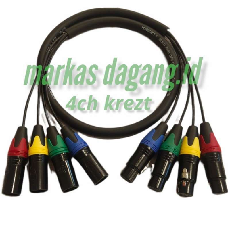 Promo Paket Snake Kabel Original 4 Ch 5 Meter Diskon 23% Di Seller ...