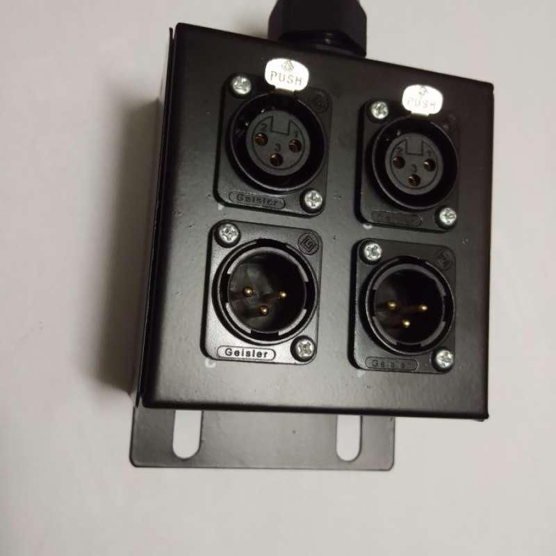 Promo Box Snake Isi 4 Snake 4ch Junction Box Xlr Casis Xlr Male Female ...