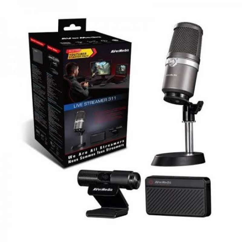 Promo Avermedia Live Streamer 313 Full Kit Paketan For Gaming Remsi ...