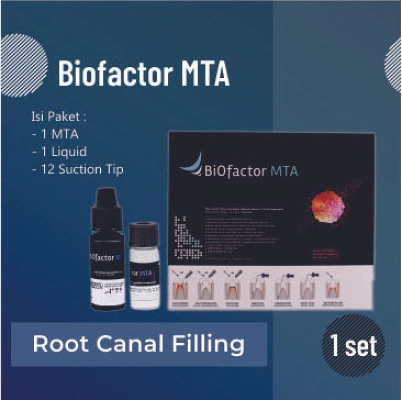 Promo Bio Factor Mta / Mineral Trioxde Mta Aggregate Imicryl Diskon 23% ...