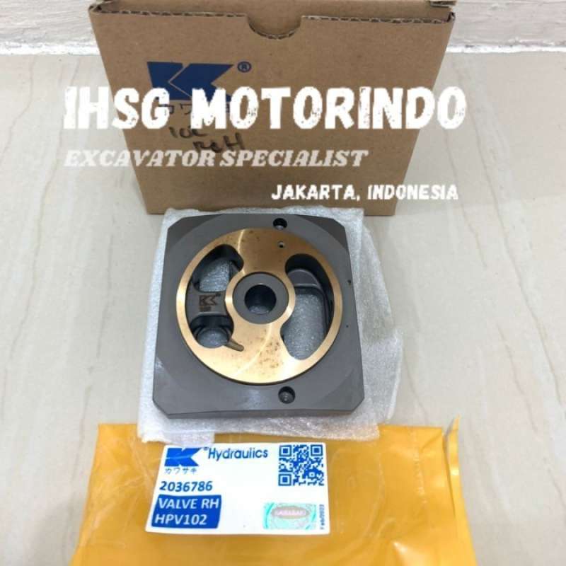 Promo 2052073 Valve Plate Main Pump Hitachi Zaxis200 Zaxis 210 Rh ...